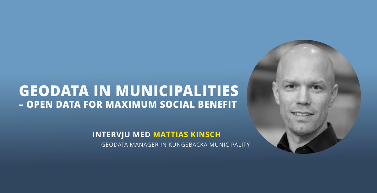 Geodata in municipalities – Open data for maximum social benefit - entryscape.com